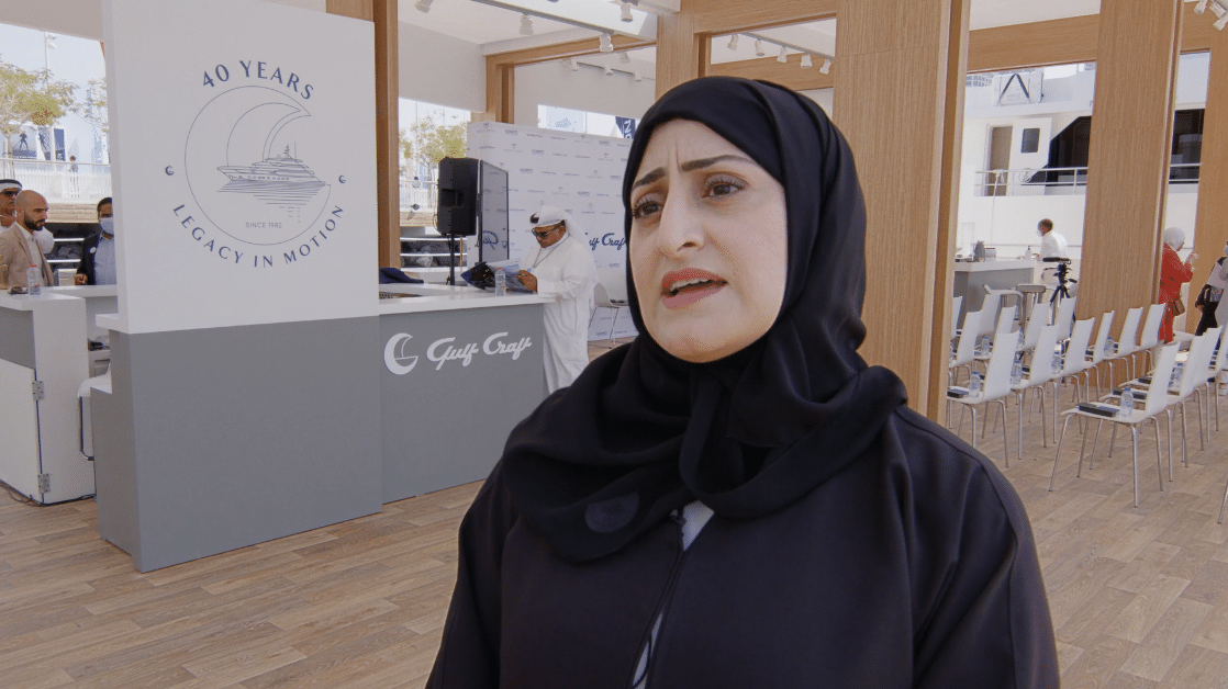 Abeer Al Shaali of Gulf Craft - SUPERYACHT TV
