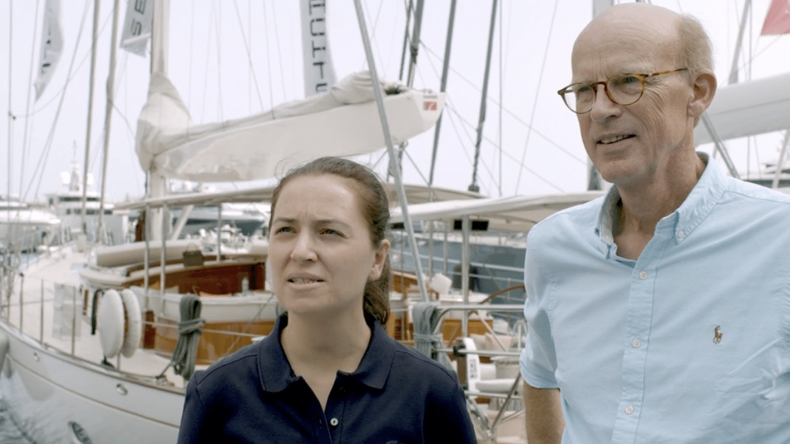 Elif Yildirim of SES Yachts and Andre Hoek of Hoek Design - SUPERYACHT TV