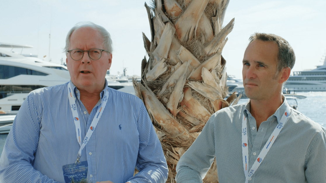 Richard Hein and Matthew Pegrum of The A Group - SUPERYACHT TV
