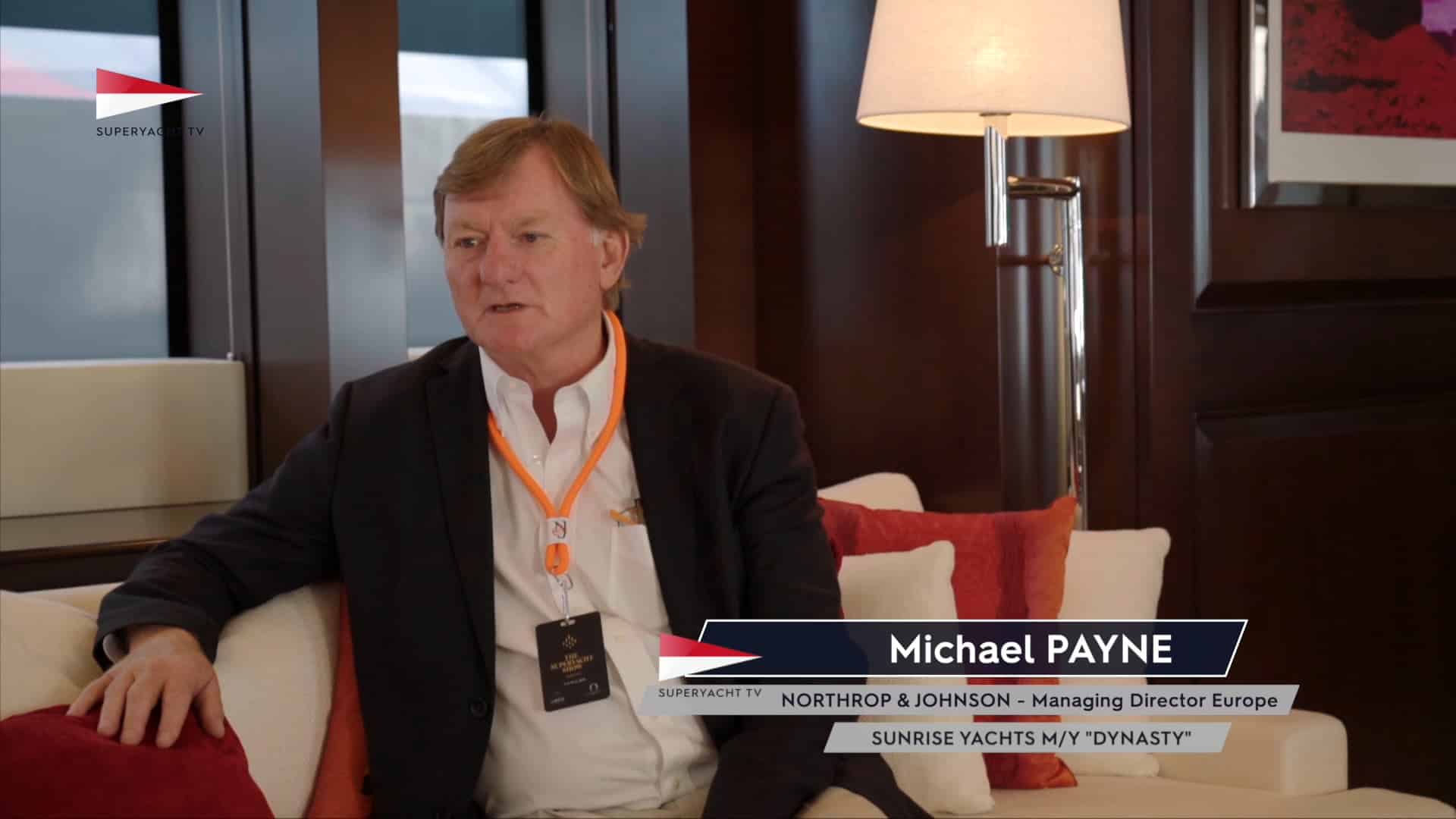 Michael Payne of Northrop & Johnson - SUPERYACHT TV