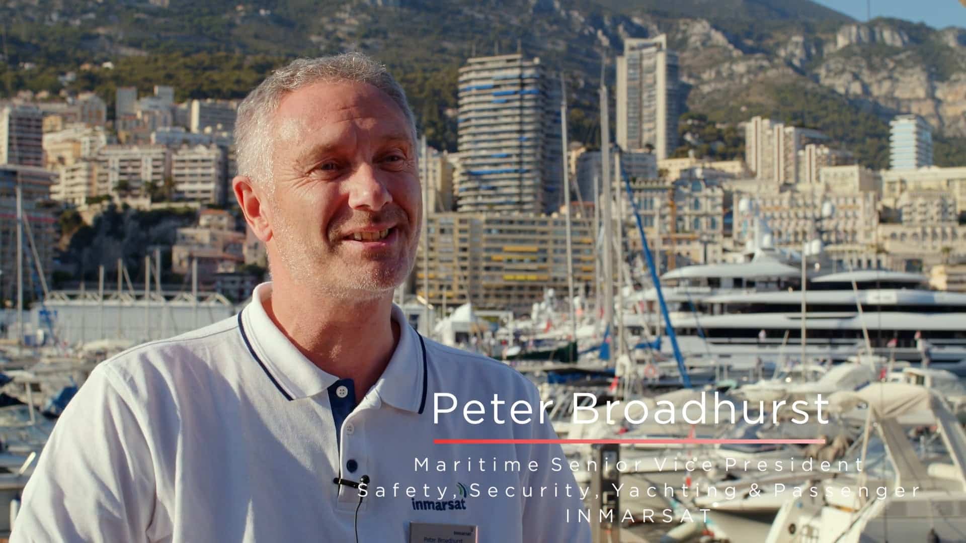 Peter Broadhurst of Inmarsat - SUPERYACHT TV
