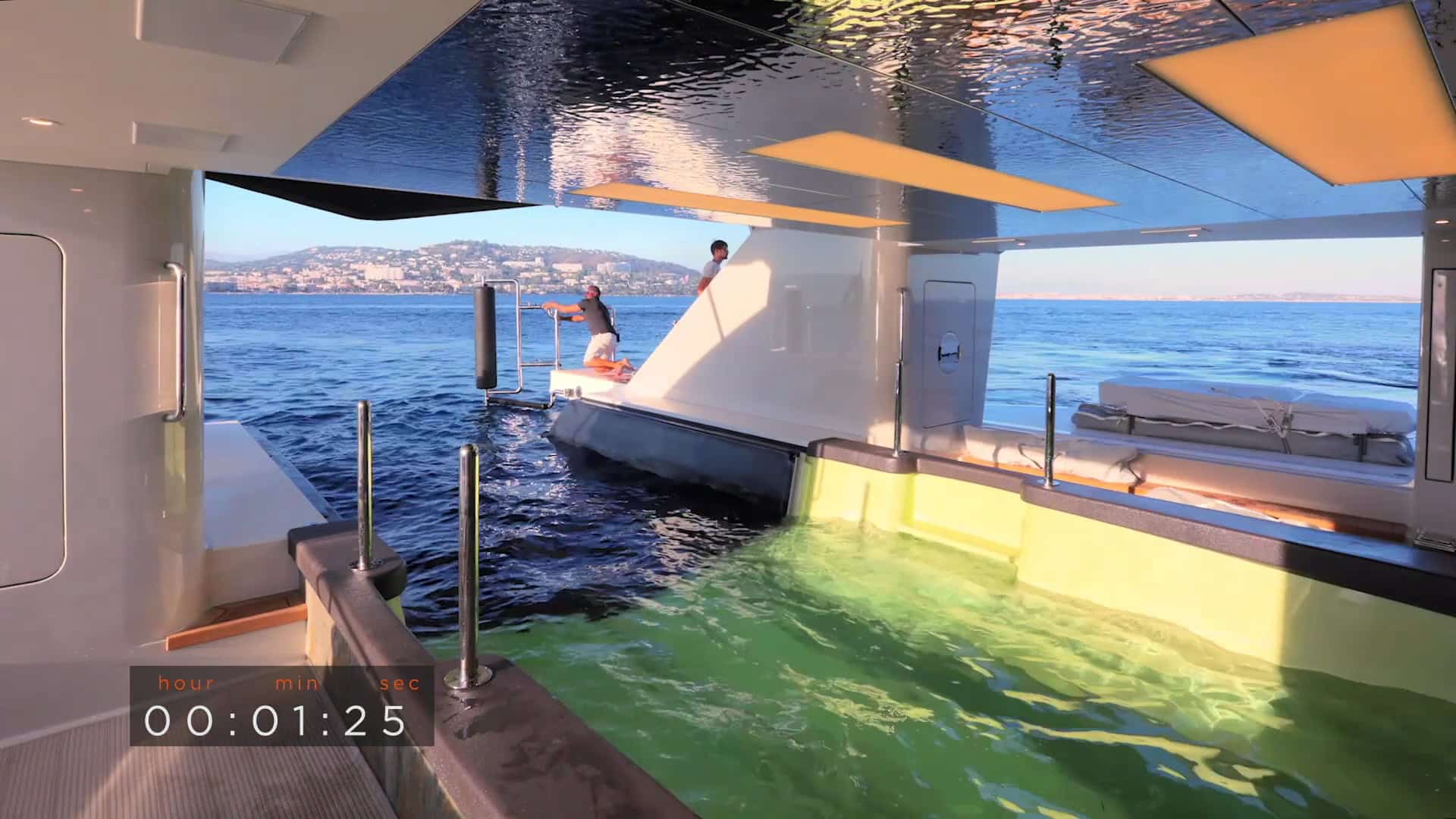 Wider 150 Beach Club Setup - SUPERYACHT TV